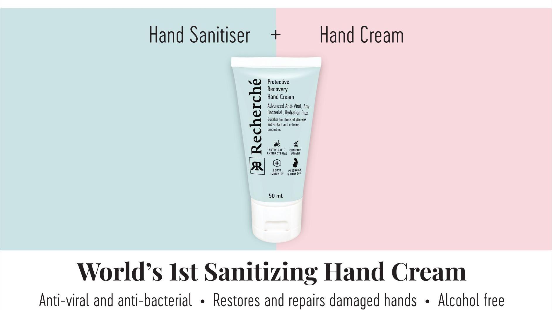 Recherché Launches World's First Anti-Viral Sanitising Hand Cream ...