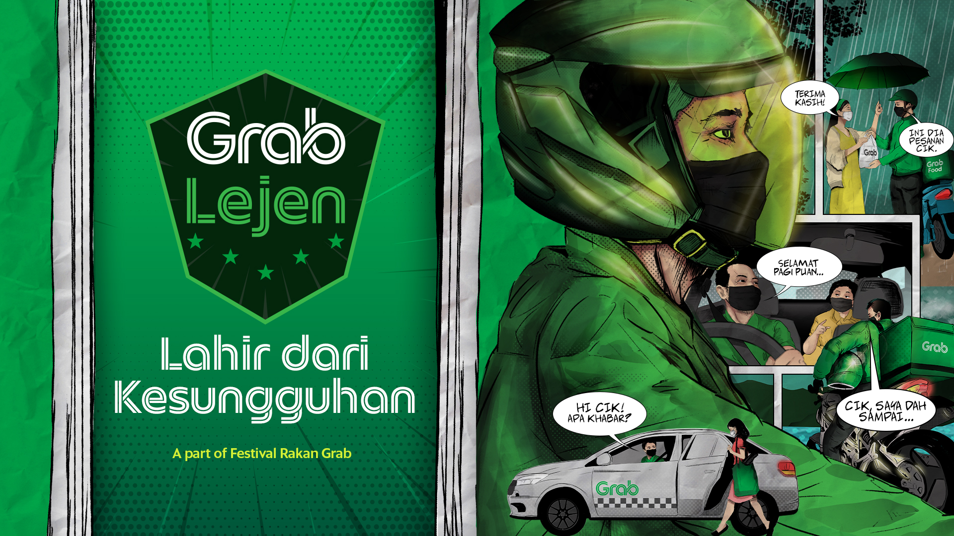 Grab Malaysia Lancar ‘Grab Lejen’; Raikan Rakan Pemandu dan Penghantar ...