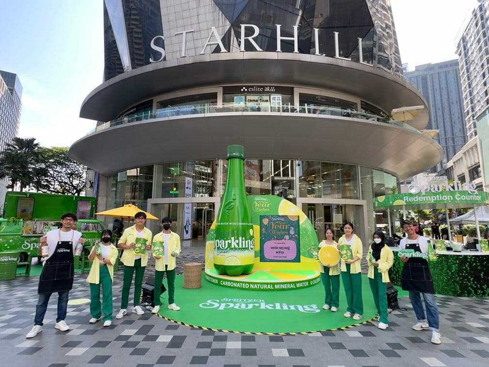 Spritzer Lancar Perisa Sparkling Lemon Baharu Sempena Tahun Baru ...